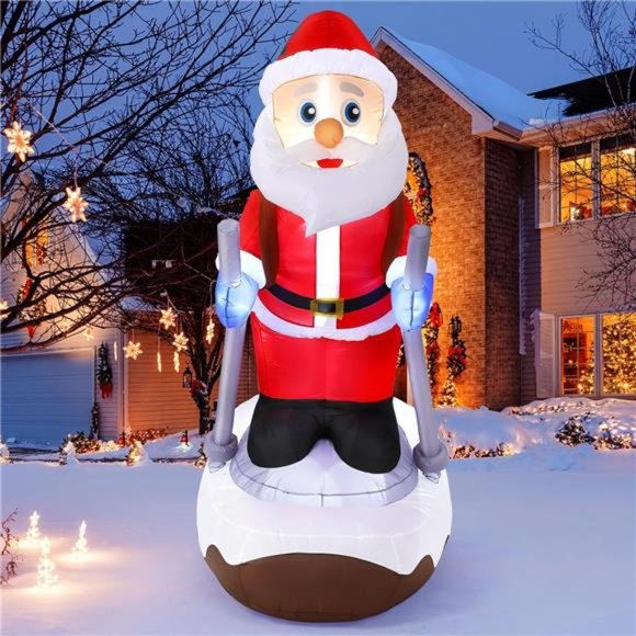 Holiday | 925ft Christmas Inflatables Decorations With Led Lights Ski ...